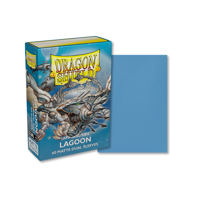 Dragon Shield Small Matte Dual Lagoon Sleeves - Japanese- Kraken