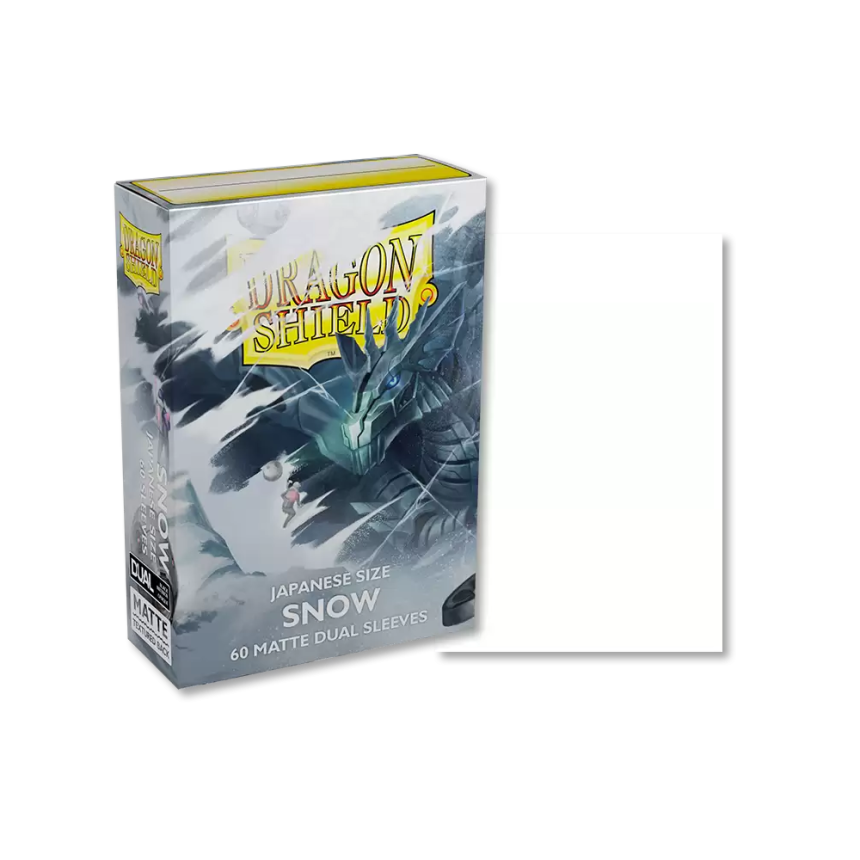 Dragon Shield Small Matte Dual Snow Sleeves - Japanese- Kraken