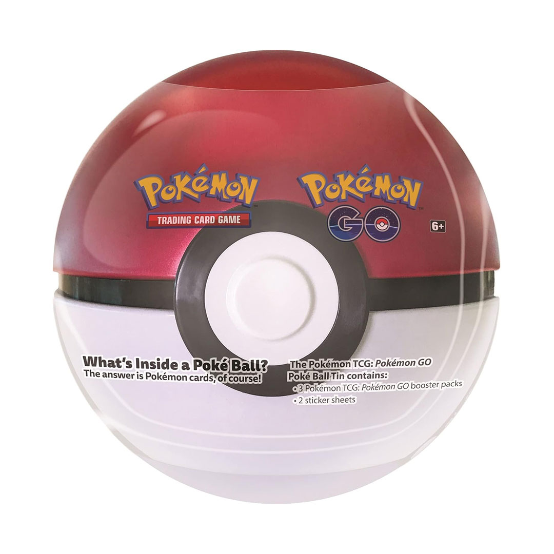 Pokemon TCG: Pokemon GO Poke Ball Tin - Red - Kraken