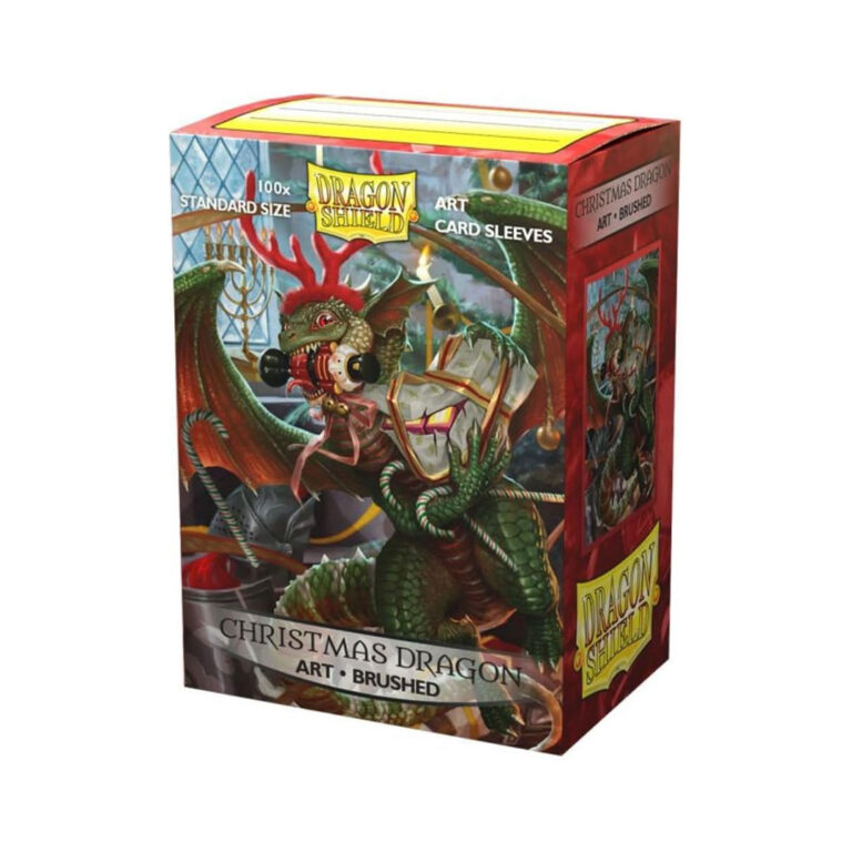 Dragon Shield Brushed Art Christmas Dragon Sleeves - Kraken