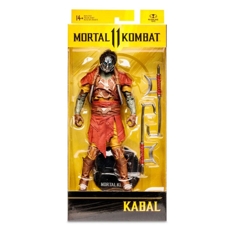 Mortal Kombat Action Figure Kabal (Rapid Red) 18 cm- Kraken