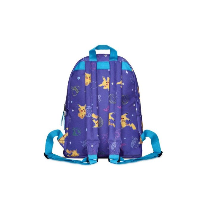 Pokemon Backpack Colorful Pikachu- Kraken