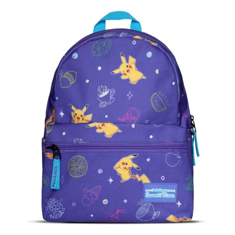 Pokemon Backpack Colorful Pikachu- Kraken