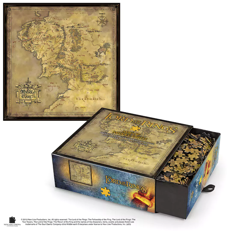 Puzzle - Middle Earth’s Map- Kraken