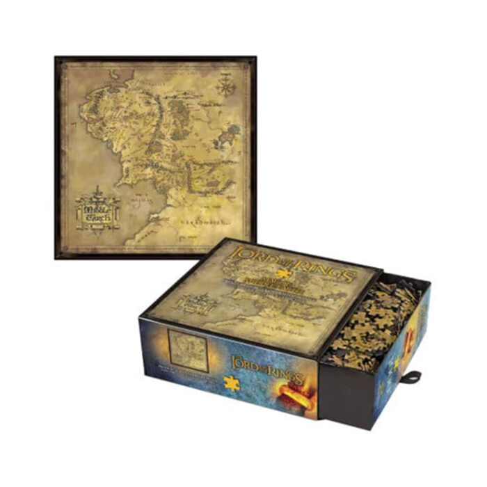 Puzzle - Middle Earth’s Map - Kraken
