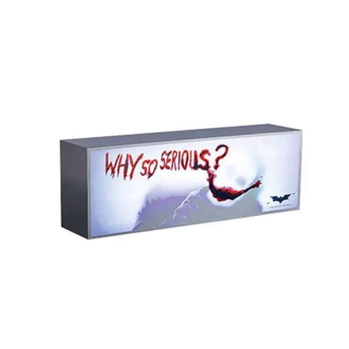 The Dark Knight Light Box Why So Serious 40 cm - Kraken
