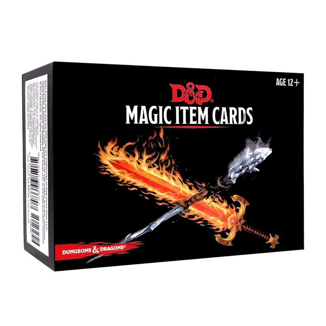 DD5 Spellbook Cards: Magic Item Cards- Kraken