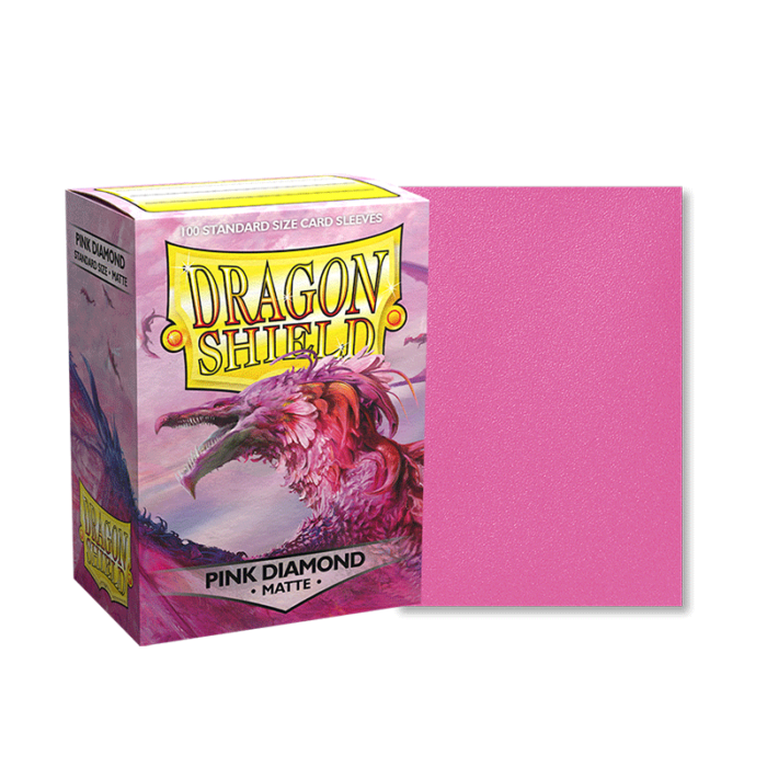 Dragon Shield Matte Pink Diamond Sleeves- Kraken