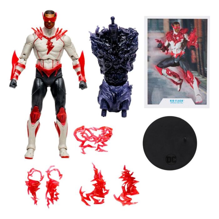 DC Multiverse Build A Action Figure Kid Flash (Speed Metal) 18 cm- Kraken