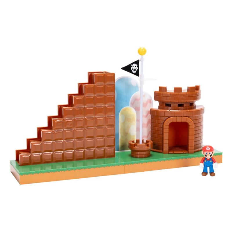 World of Nintendo Super Mario Mini Figure Playset End Level - Kraken